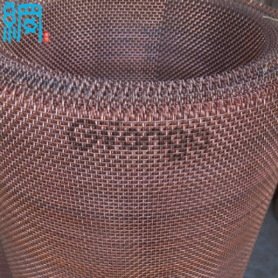 Copper /Brass Crimped Wire Mesh/Corrugated Wire Mesh (ISO9001 Factory ...